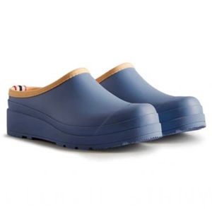 Hunter | Shoes | Hunter Clogs Stornaway Blue Original Play Clogs Summit ...